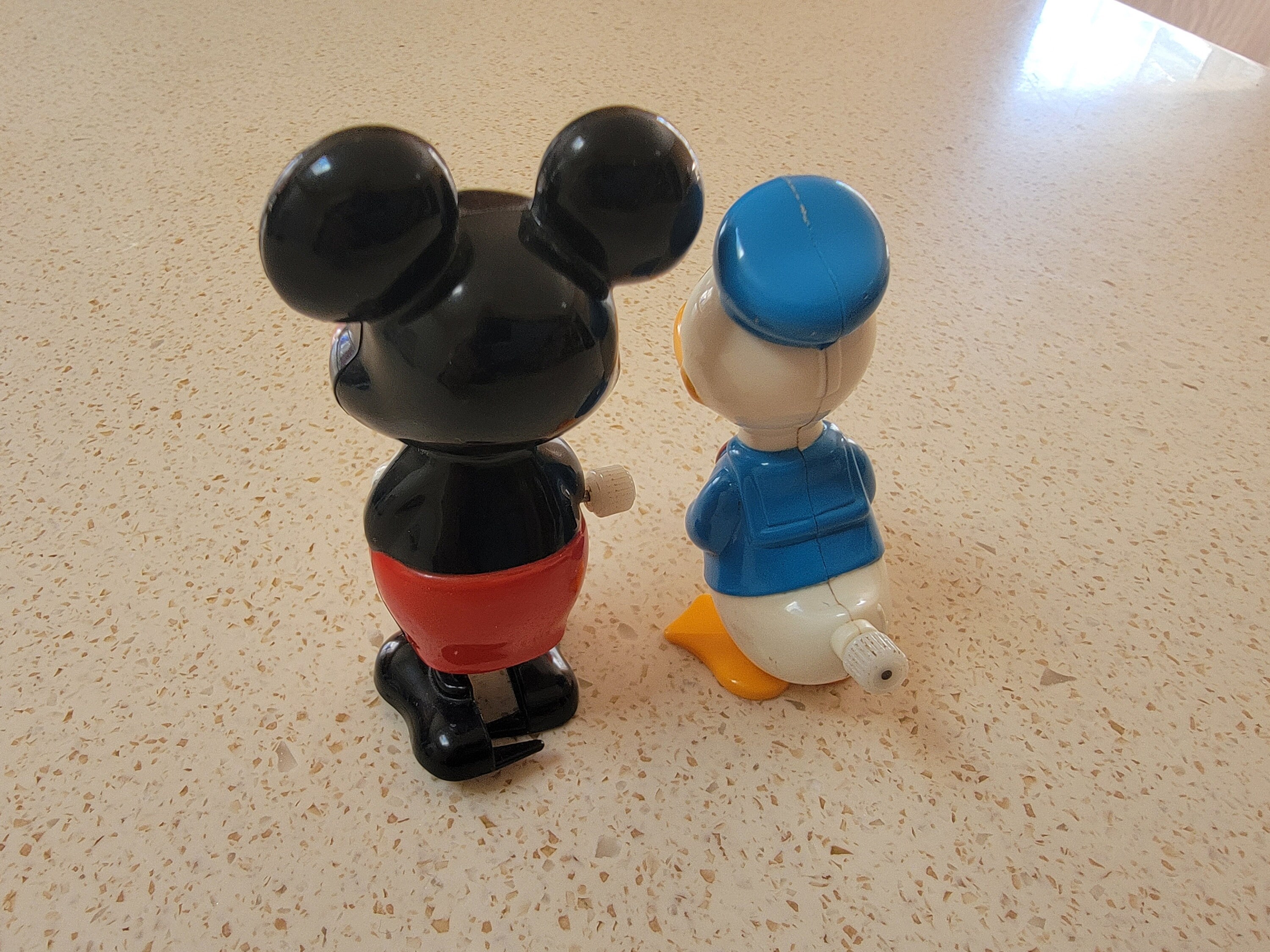 VINTAGE Walt Disney TOMY Wind-up Toys Mickey Mouse & Donald Duck - Etsy