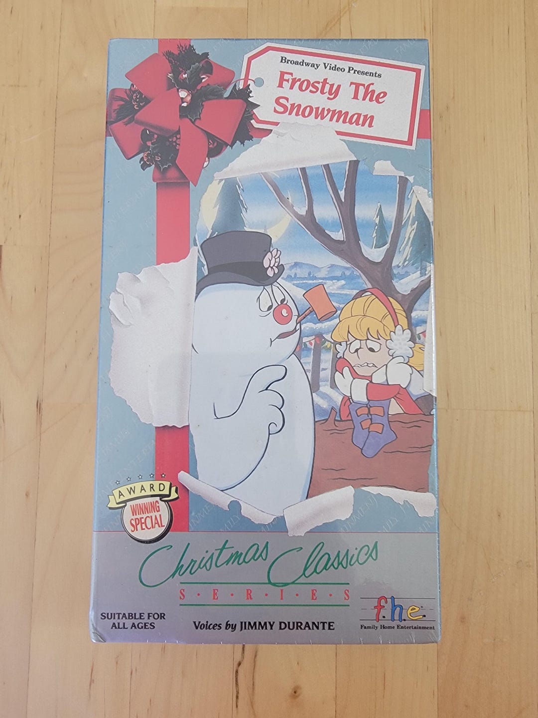 Frosty the Snowman VHS Tape, 1989 Christmas Classics Factory Sealed New ...