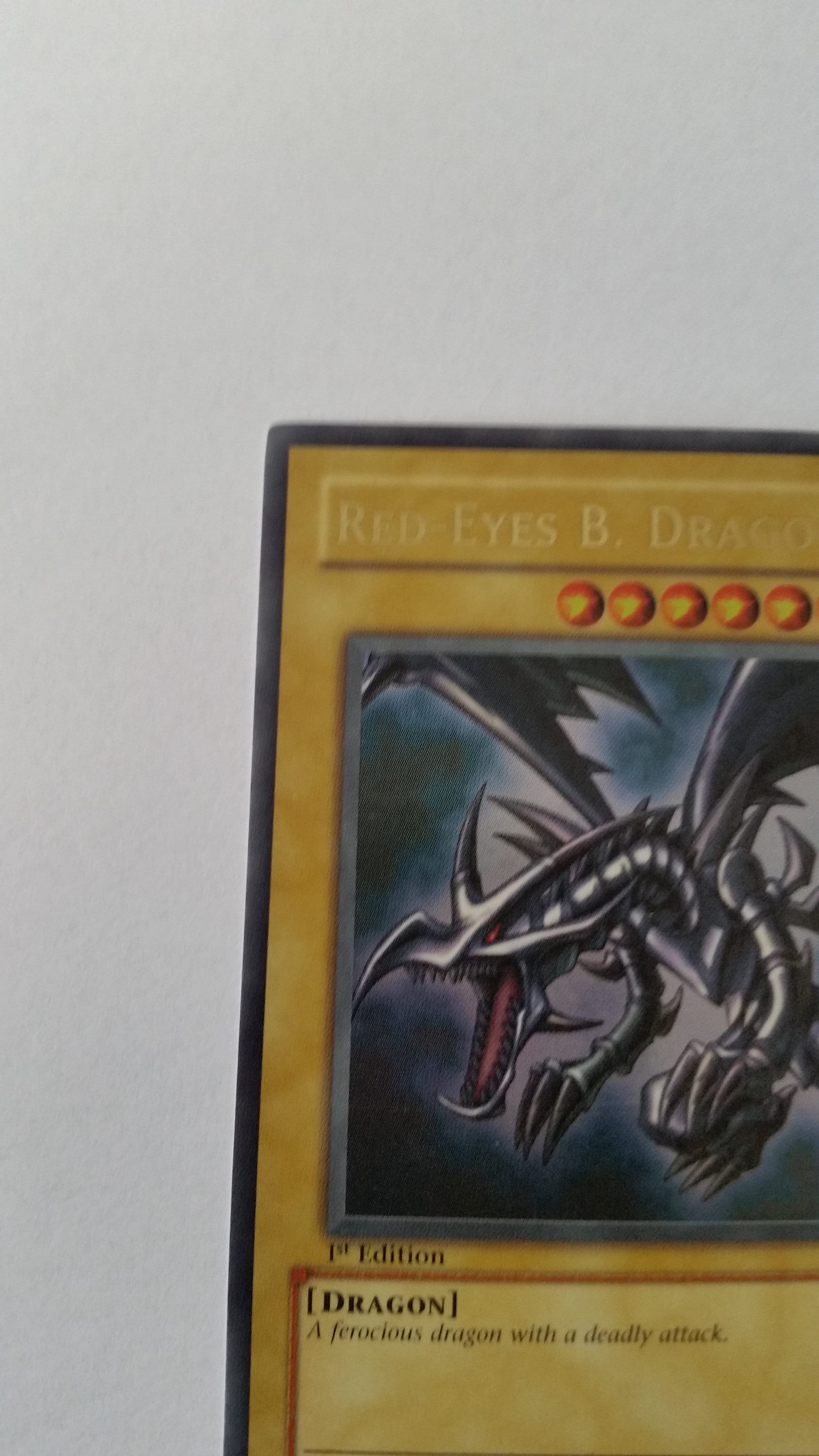 Yu-gi-oh Red-eyes B. Dragon 1st Edition [SDJ-001] 1996 NM-M - Etsy