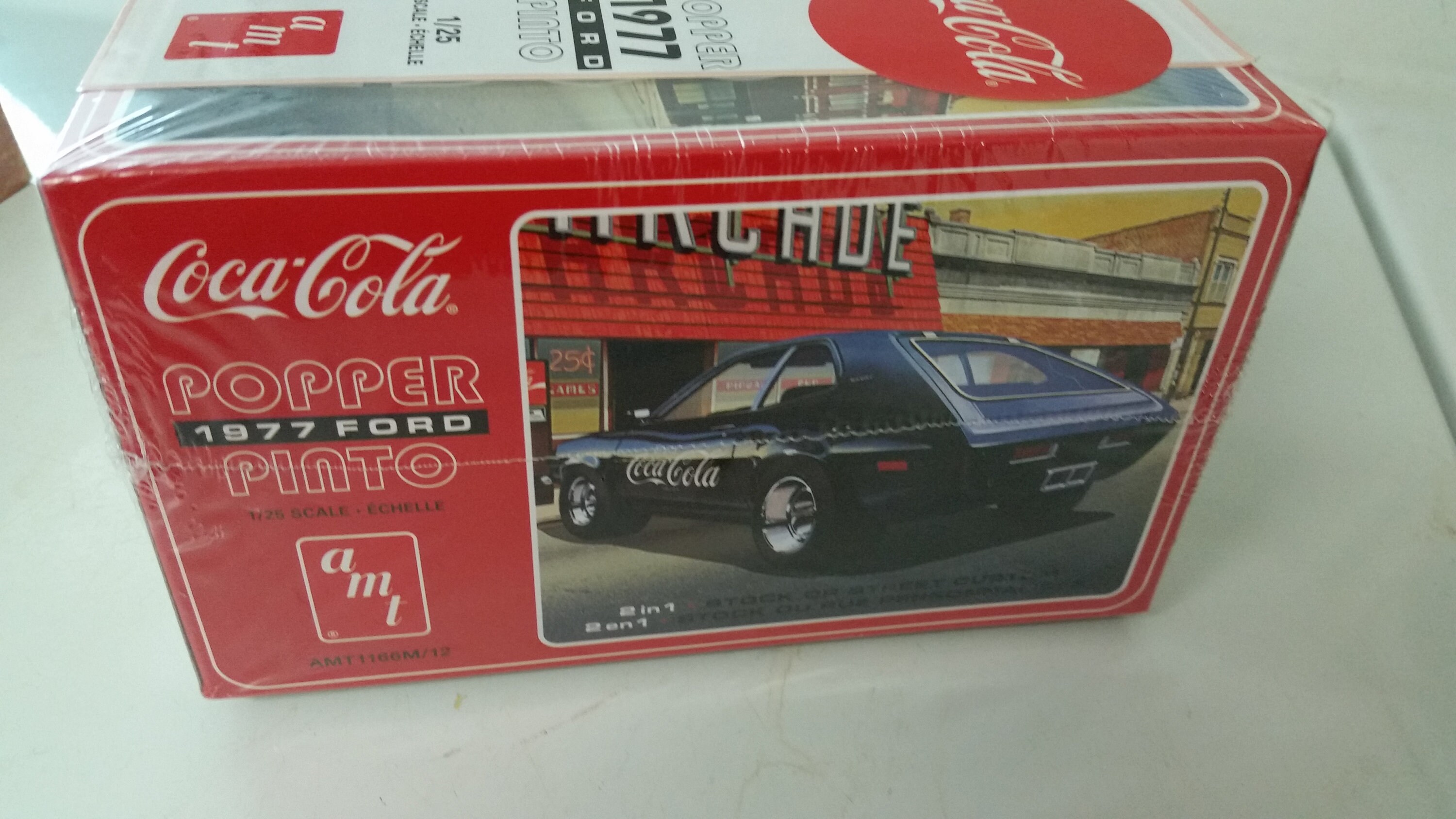 AMT 1977 Ford Pinto Coca-cola Popper 1/25 Scale Plastic Model Kit ...