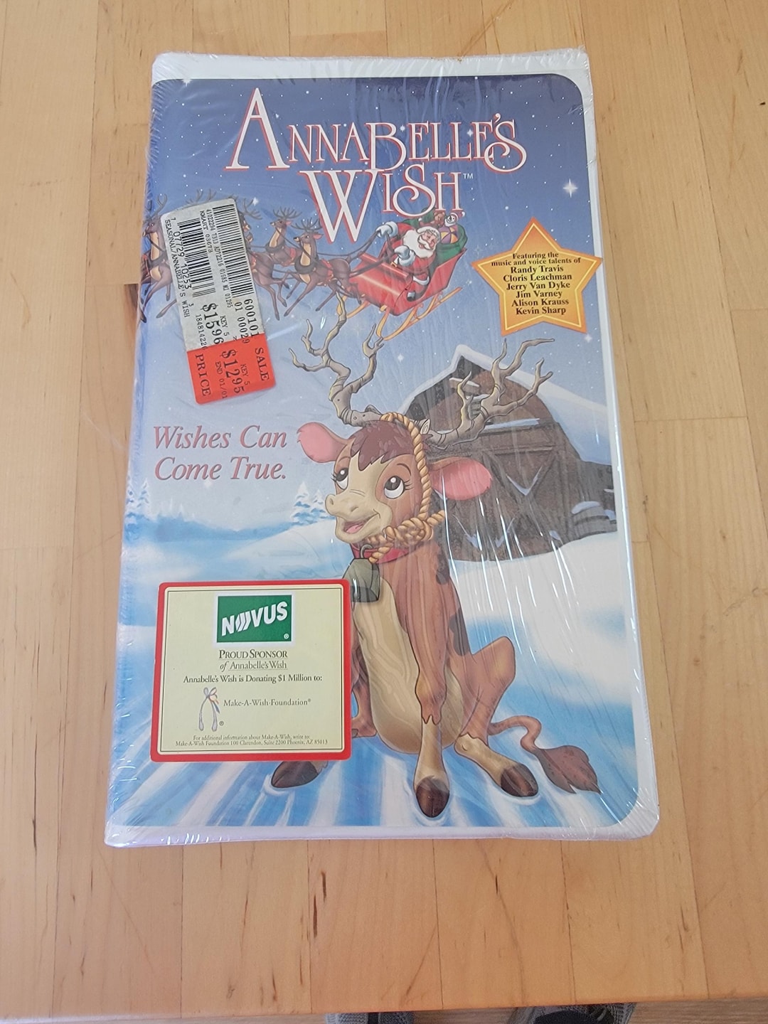 Annabelle's Wish VHS Slipcover Edition 1997 Randy Travis - Free ...