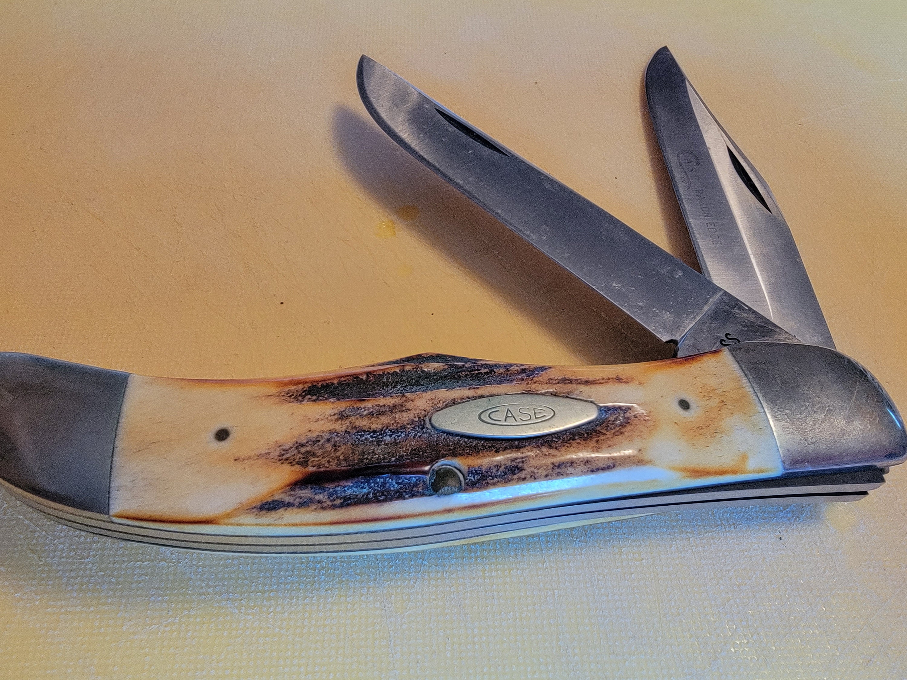 1965-1969 Case XX 5265 SAB SSP Genuine Stag Handles - New - Never Used ...