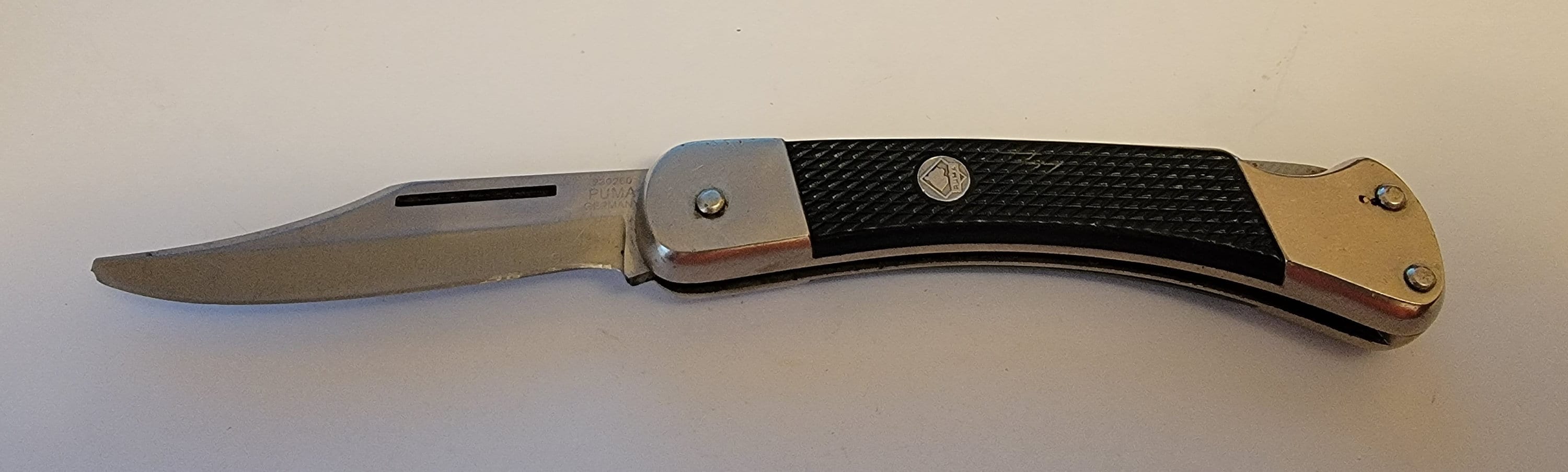 Puma Lieutenant Folding Lockback Knife #230260 Date Code 22881 1st Half ...