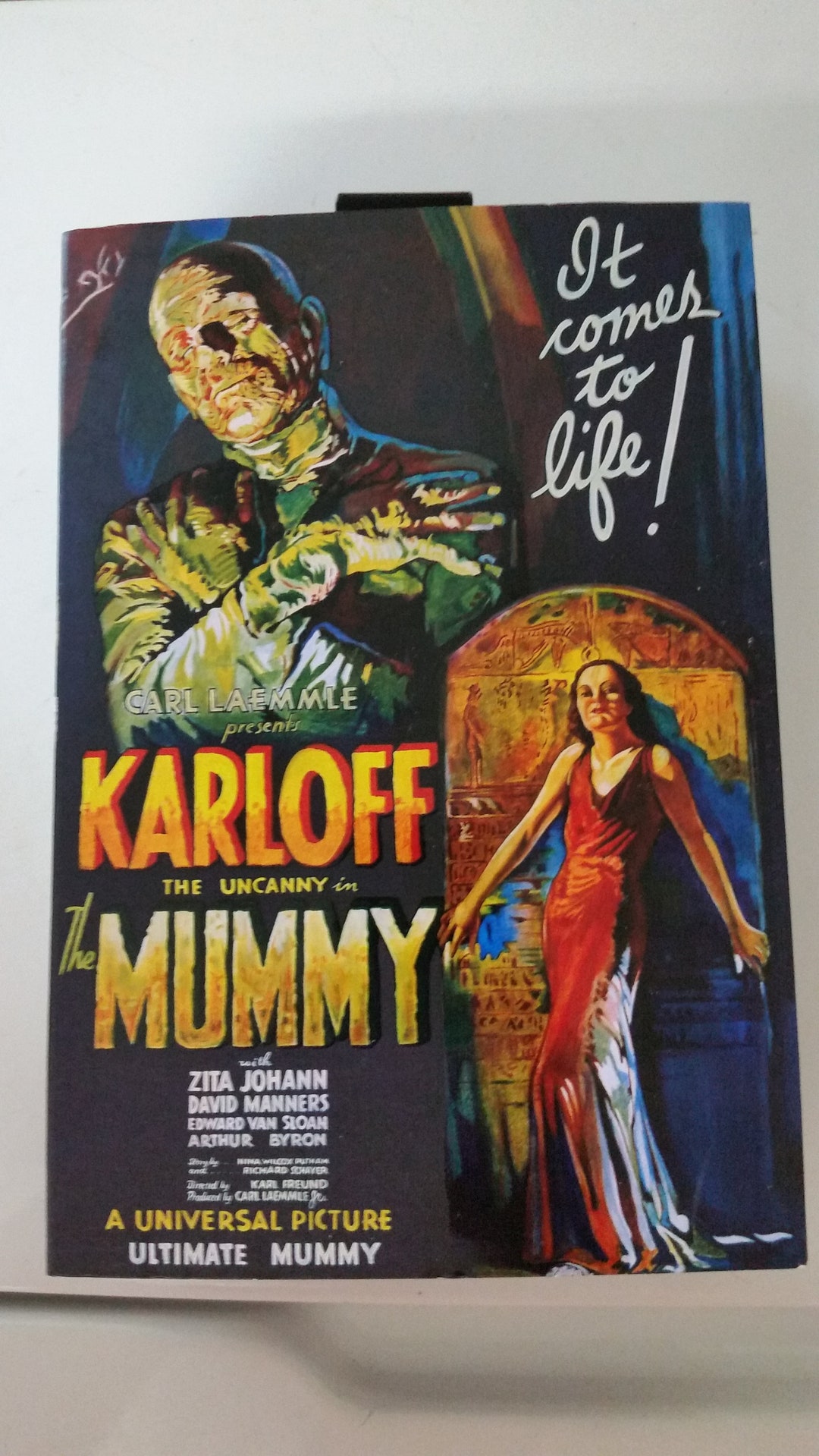 NECA Universal Monsters the Mummy Ultimate 7-inch Action Figure Boris ...