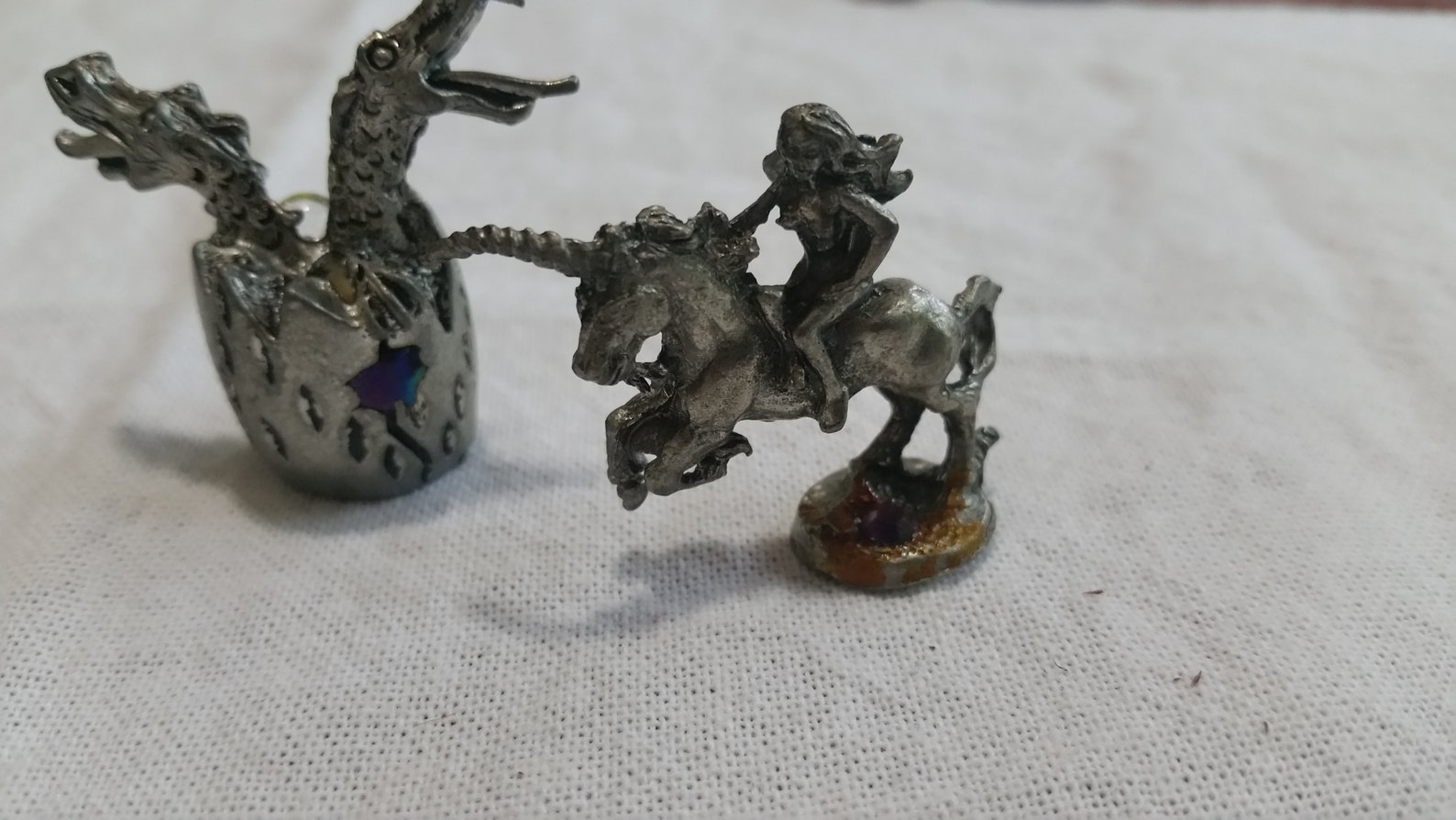Vintage "myth and Magic" Pewter Miniatures Lot #1 - Etsy