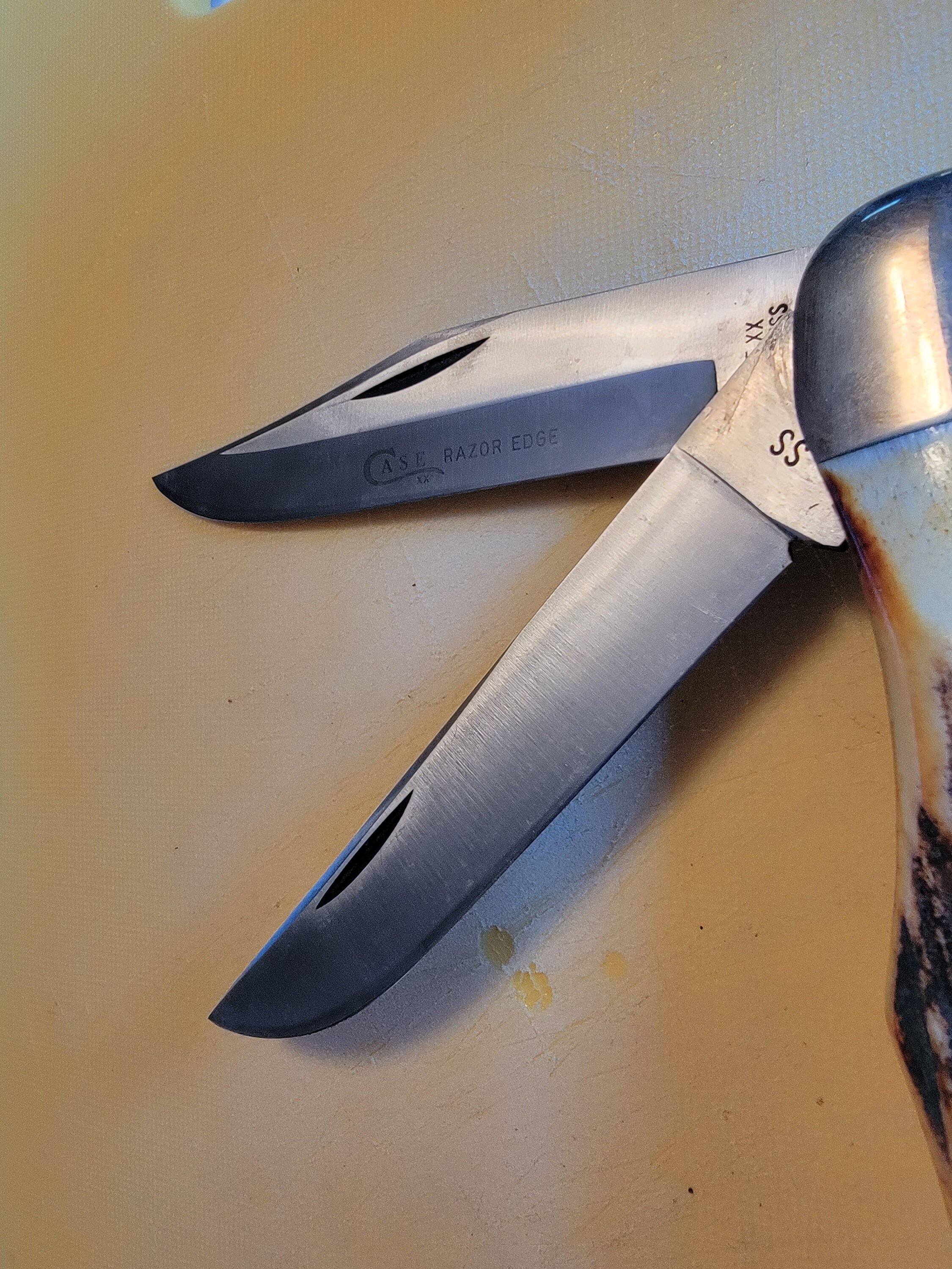 1965-1969 Case XX 5265 SAB SSP Genuine Stag Handles - New - Never Used ...