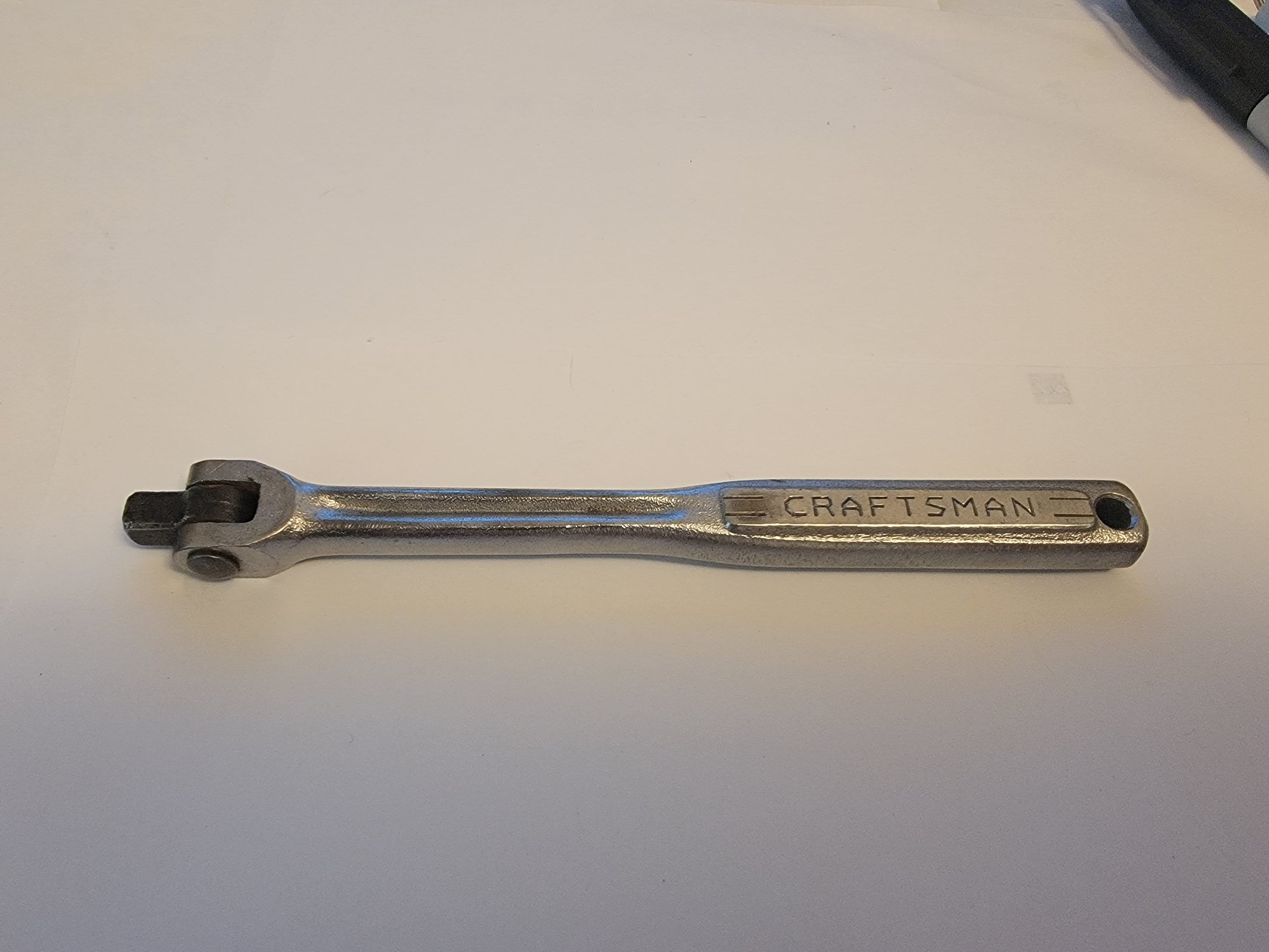 Vintage Craftsman Tools =V= Series Flex Head Breaker Bar 1/4" Drive ...