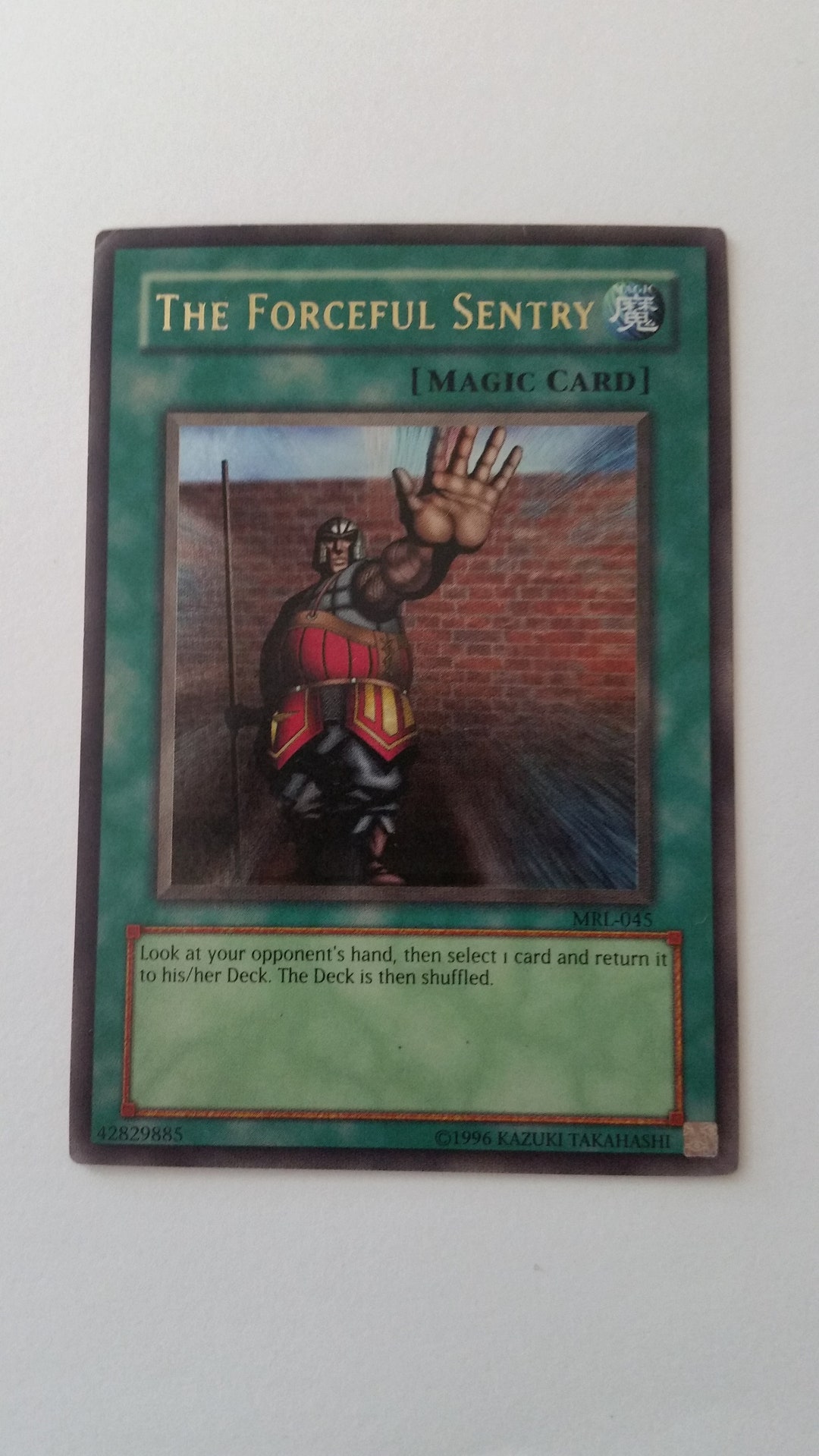 Yu-gi-oh the Forceful Sentry Magic Ruler MRL-045 Unlimited Ultra Rare ...