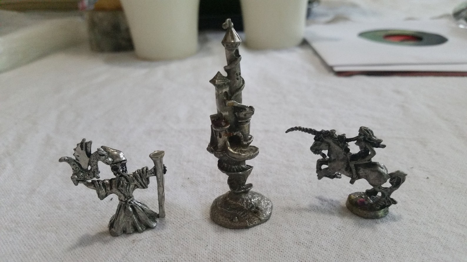Vintage myth and Magic Pewter Miniatures Lot 9 - Etsy