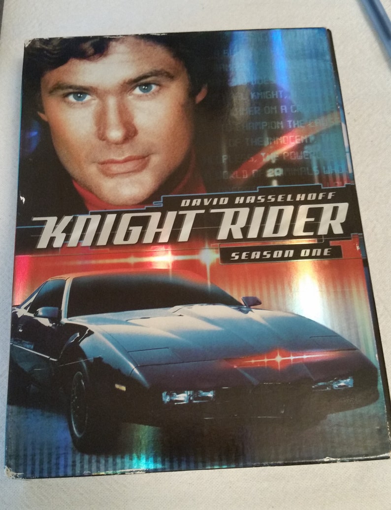Knight Rider Season One DVD Staring David Hasselhoff Bonus Disc Ex ...