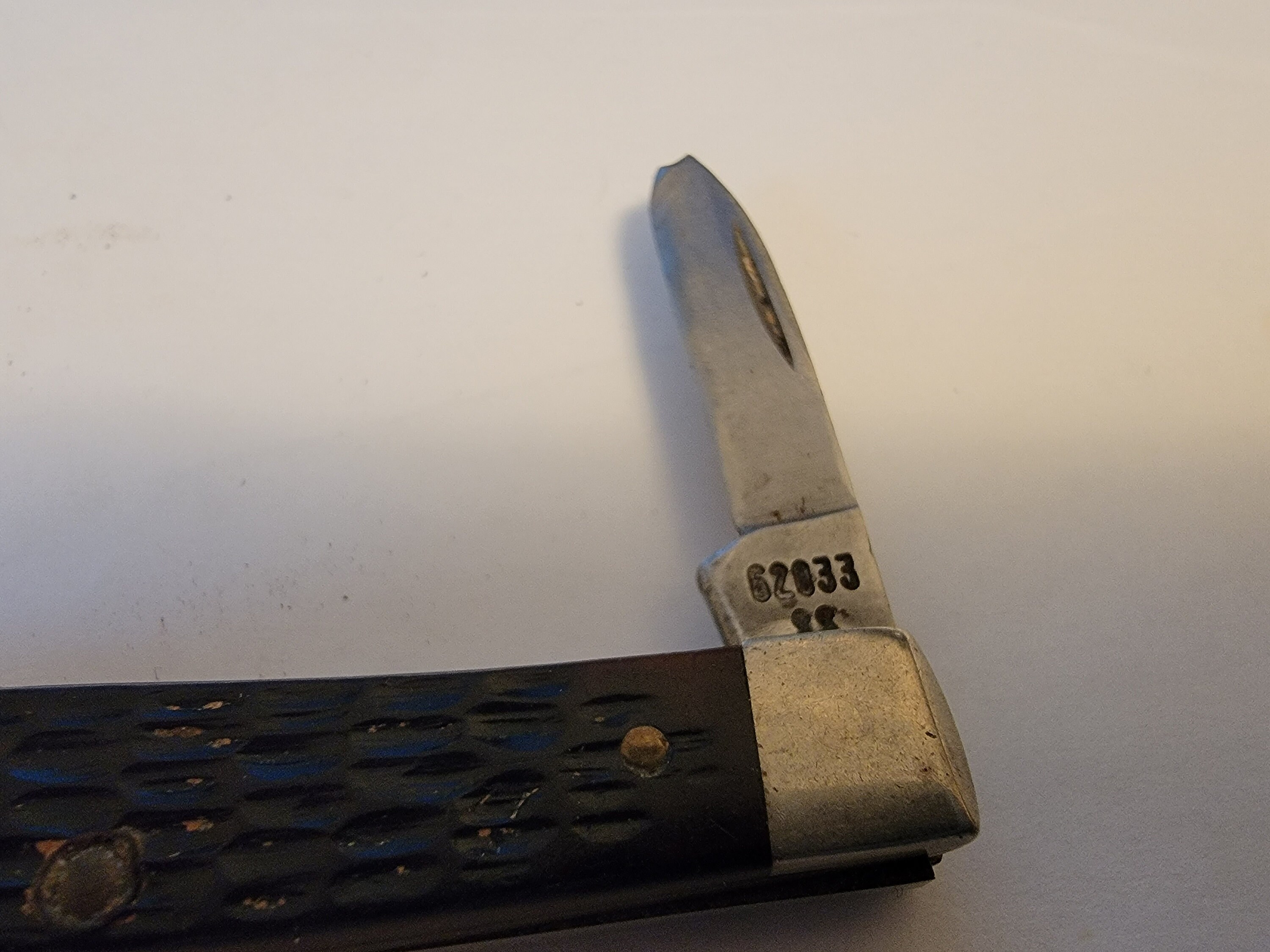 1980-1989 Case XX USA 62033 SS Baby Stockman Bone Handle Free Shipping ...