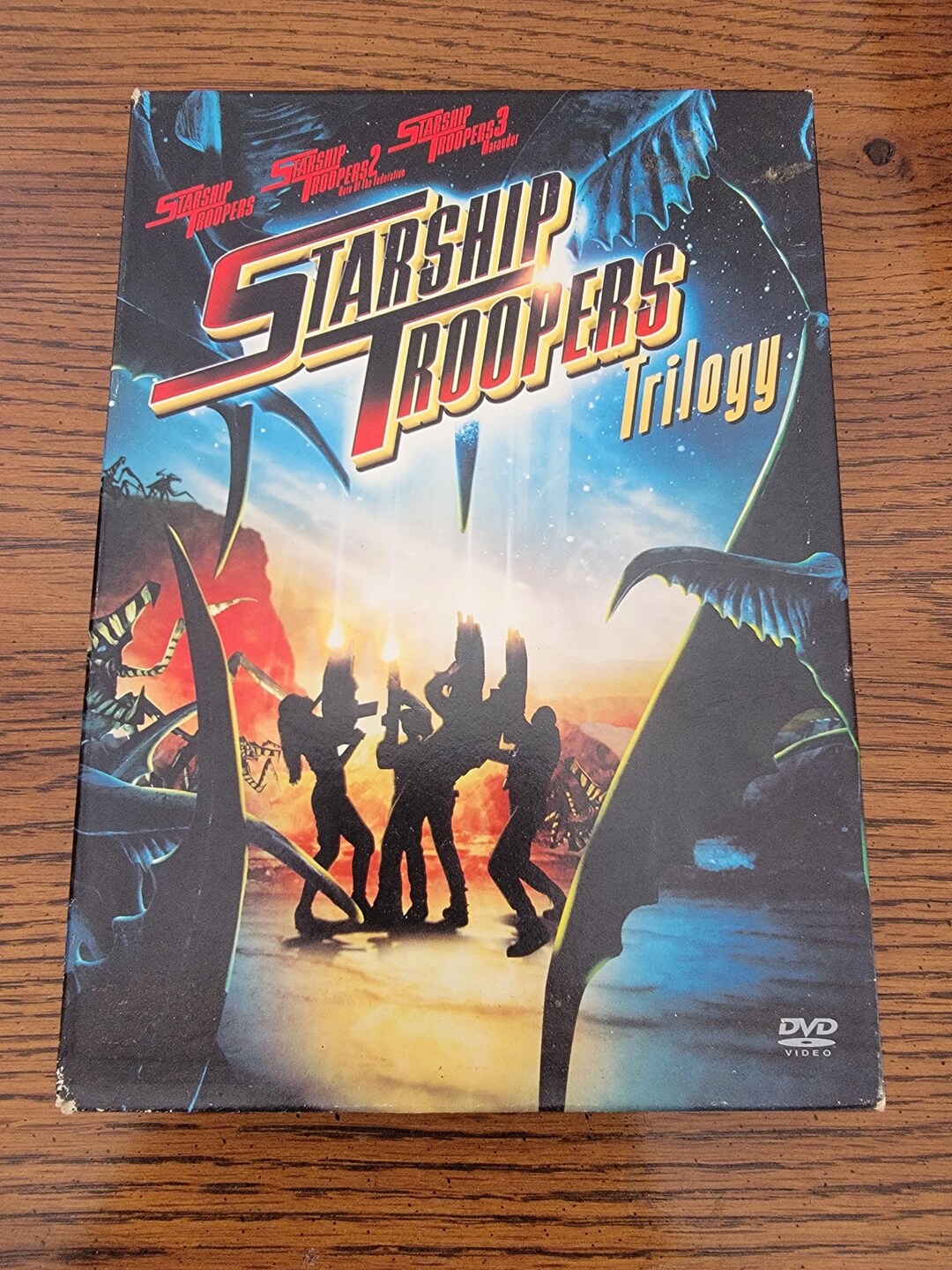 Starship Troopers 1 2 3 Complete Trilogy DVD Lot Casper Van Dien ...