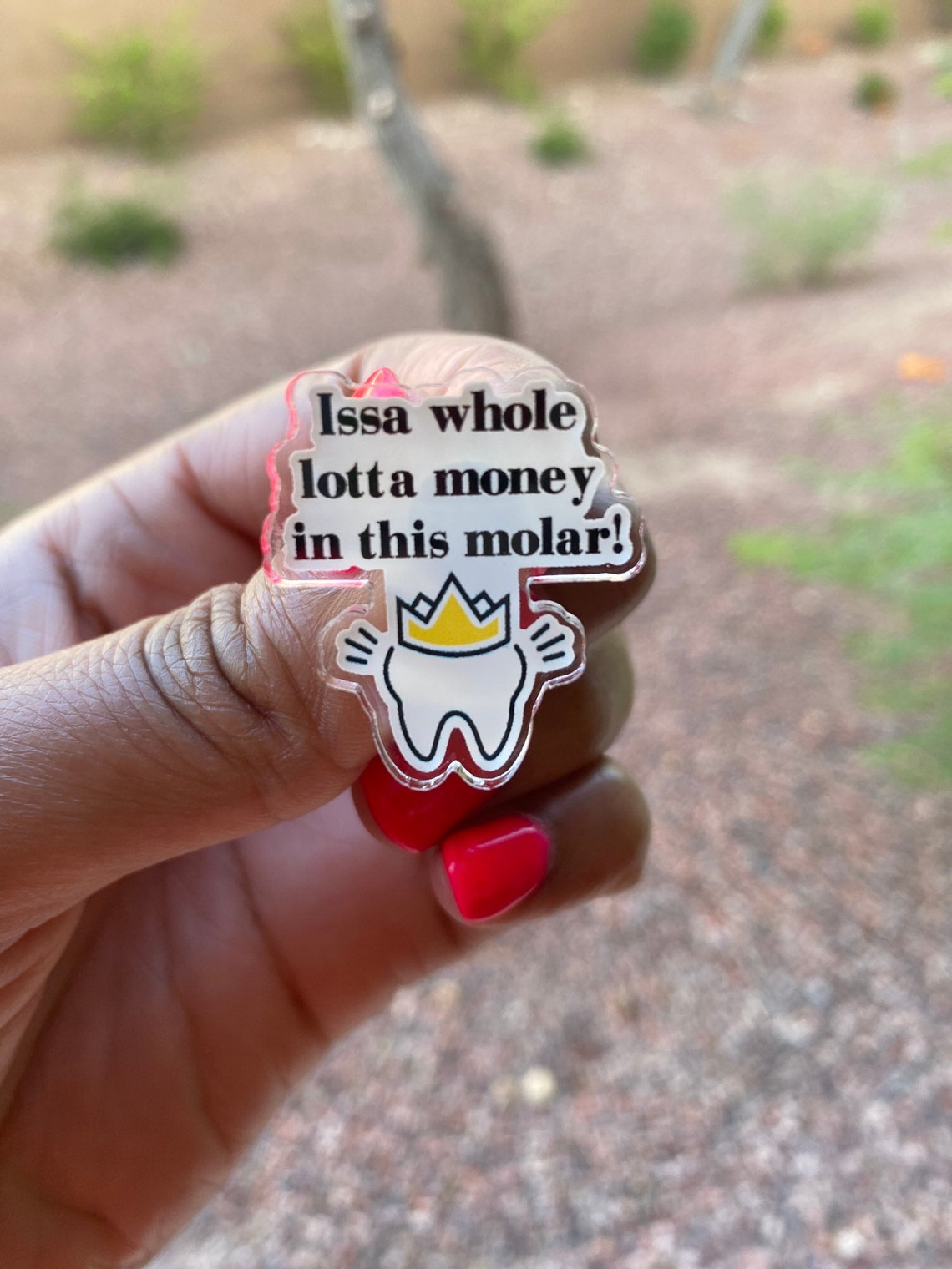 Dental Crown Tooth Pin, Dentist Pin, Hygienist Pin, Gifts for Dentist ...