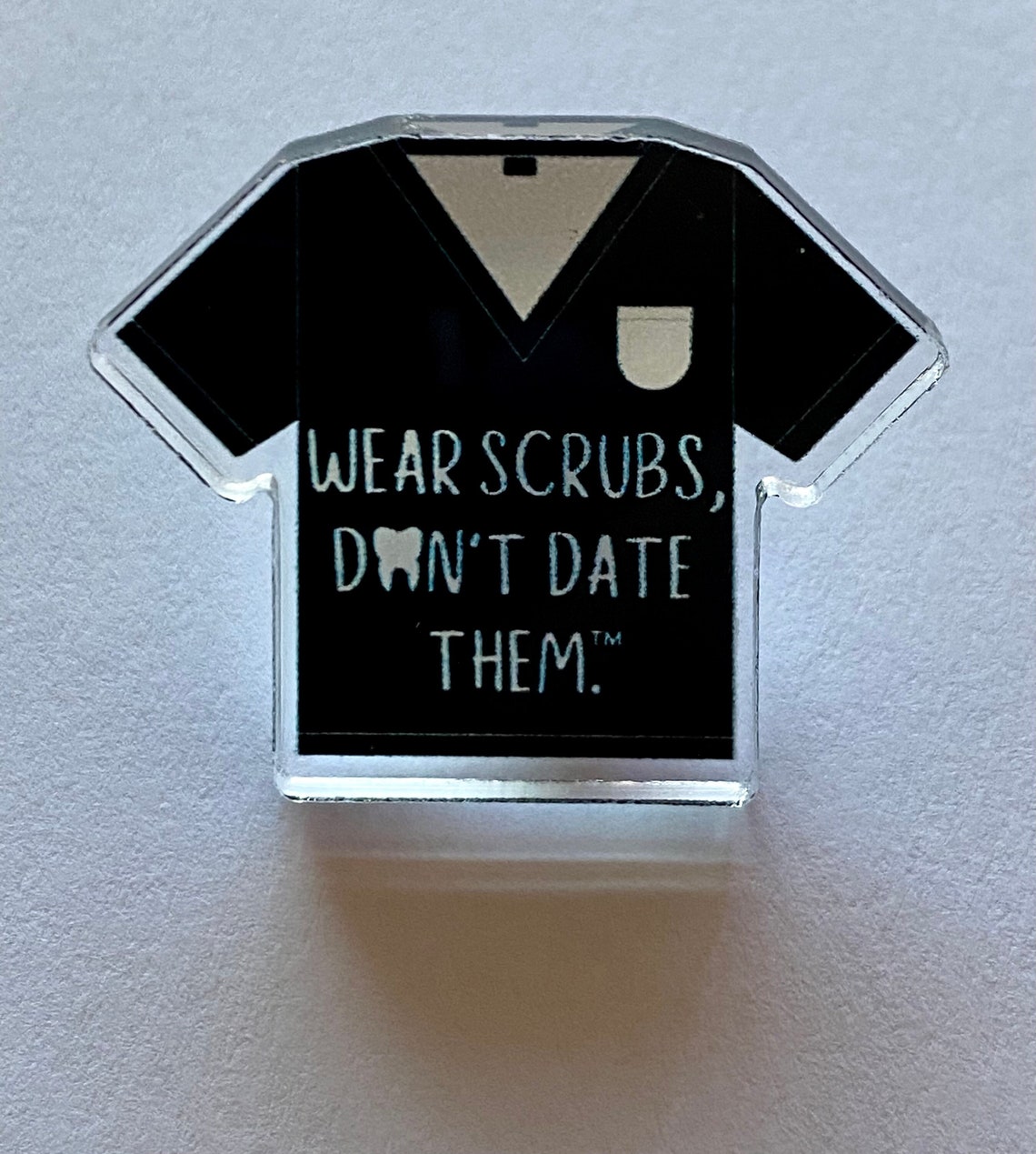 Dental Scrub Pin, Dental Gift, Pin for Scrubs, White Coat, Dental Pins ...