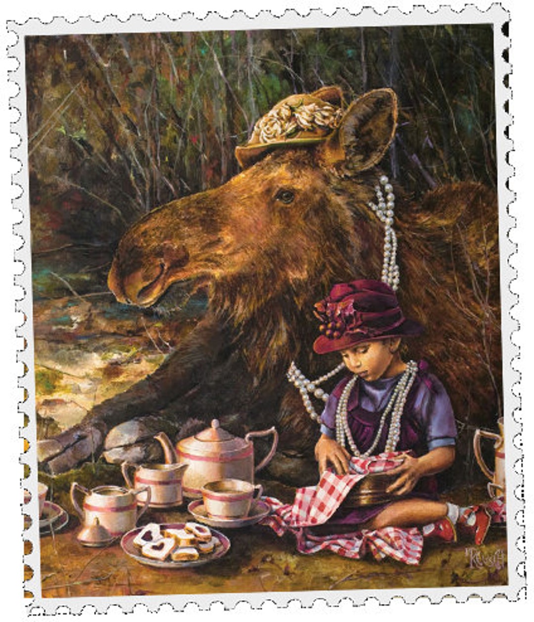 Postcrossing Stamp, Postcrossing Sticker, Gift for Postcrosser, Gummed ...