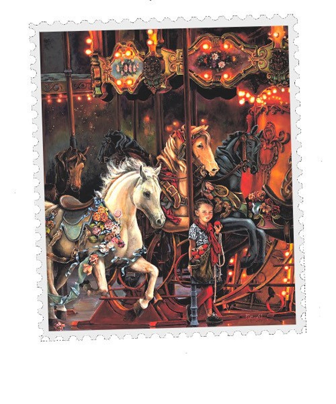 Postcrossing Stamp, Postcrossing Sticker, Gift for Postcrosser, Gummed ...