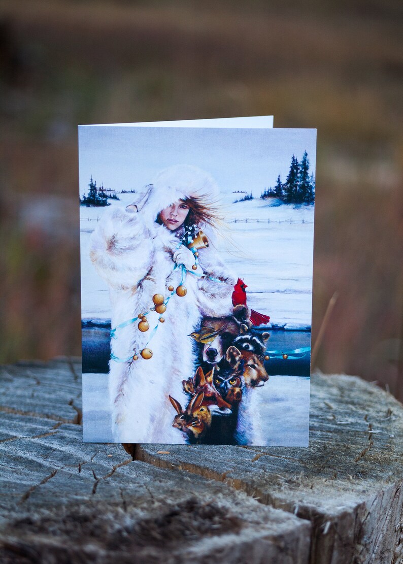 Wildlife Christmas Card, Wildlife Card, Christmas Card Set, Lori ...