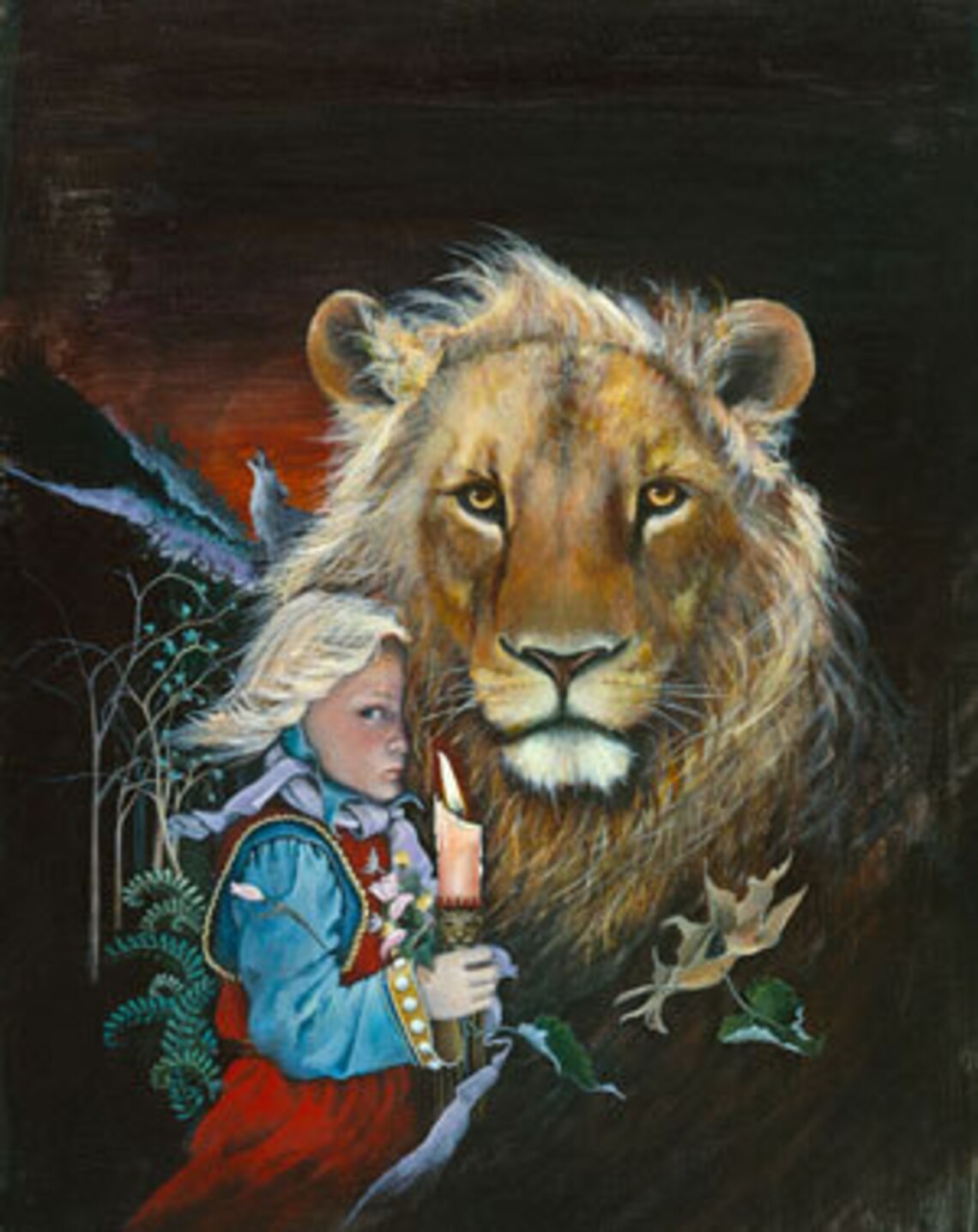 Lion Card Card African Lion Art Card Kindred Spirits Lion - Etsy