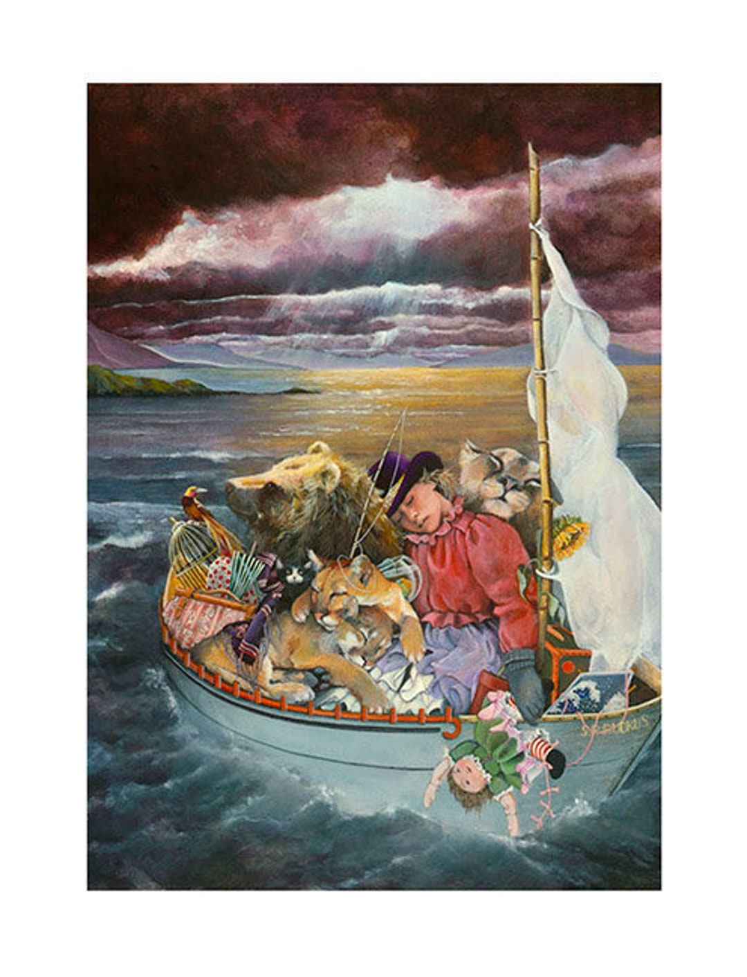 S P Ruckus, Bear Wall Art, Girls Nursery Art, Lori Preusch Art ...