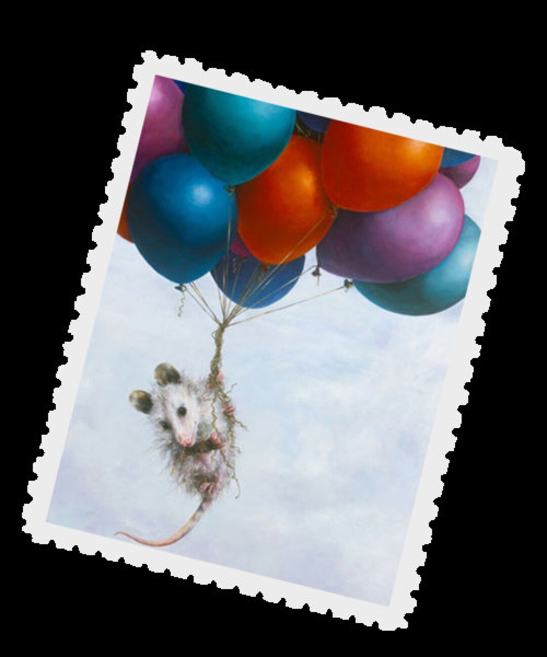 Postcrossing Stamp, Postcrossing Sticker, Gift for Postcrosser, Gummed ...