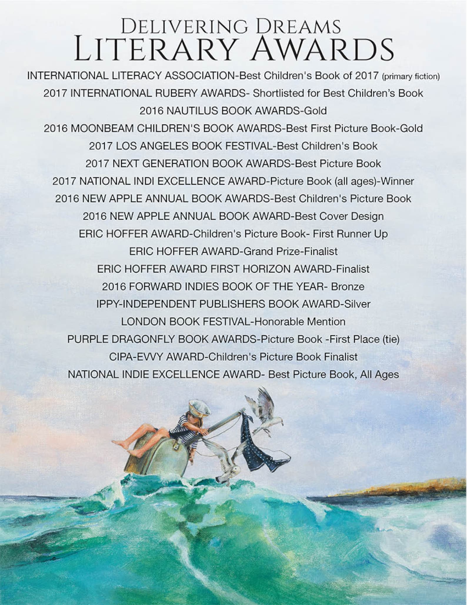 Award Winning Children's Book, Delivering Dreams by Lori Preusch, A ...