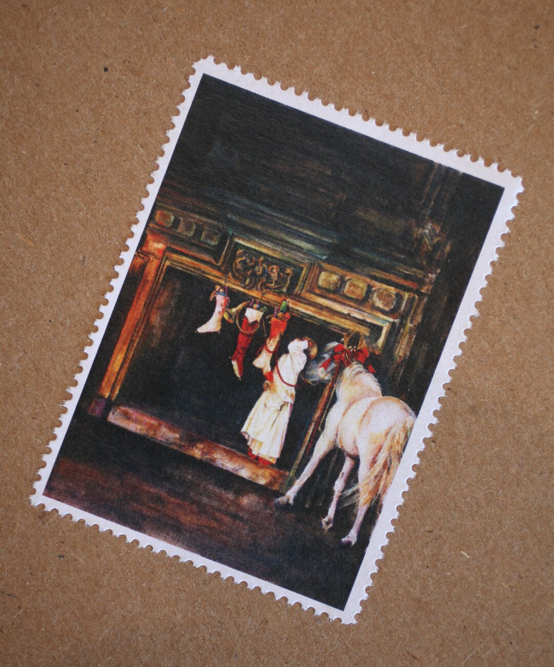 Postcrossing Stamp, Postcrossing Sticker, Gift for Postcrosser, Gummed ...