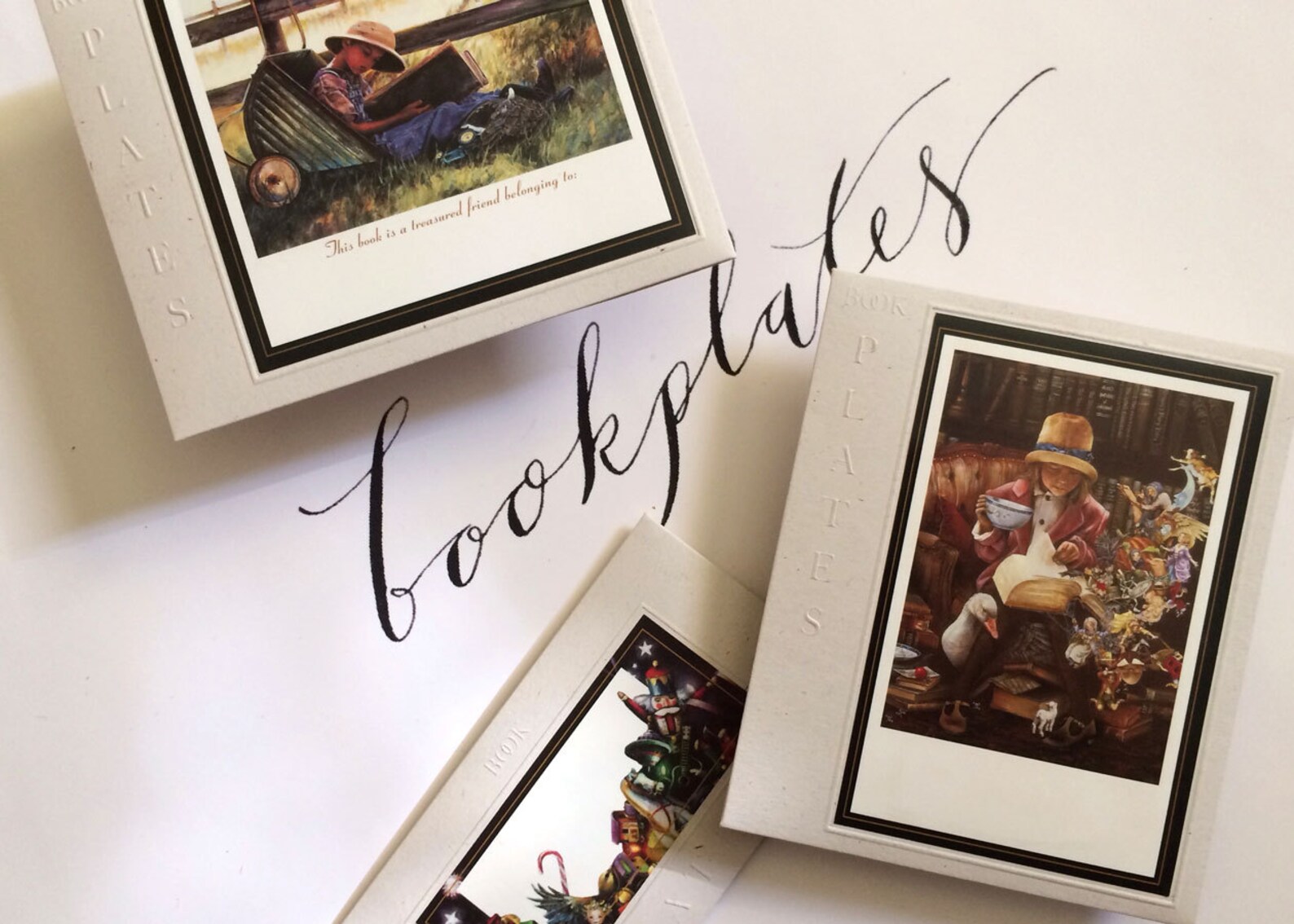 Bookplate Ex Libris Personalized Bookplates Art Bookplate - Etsy