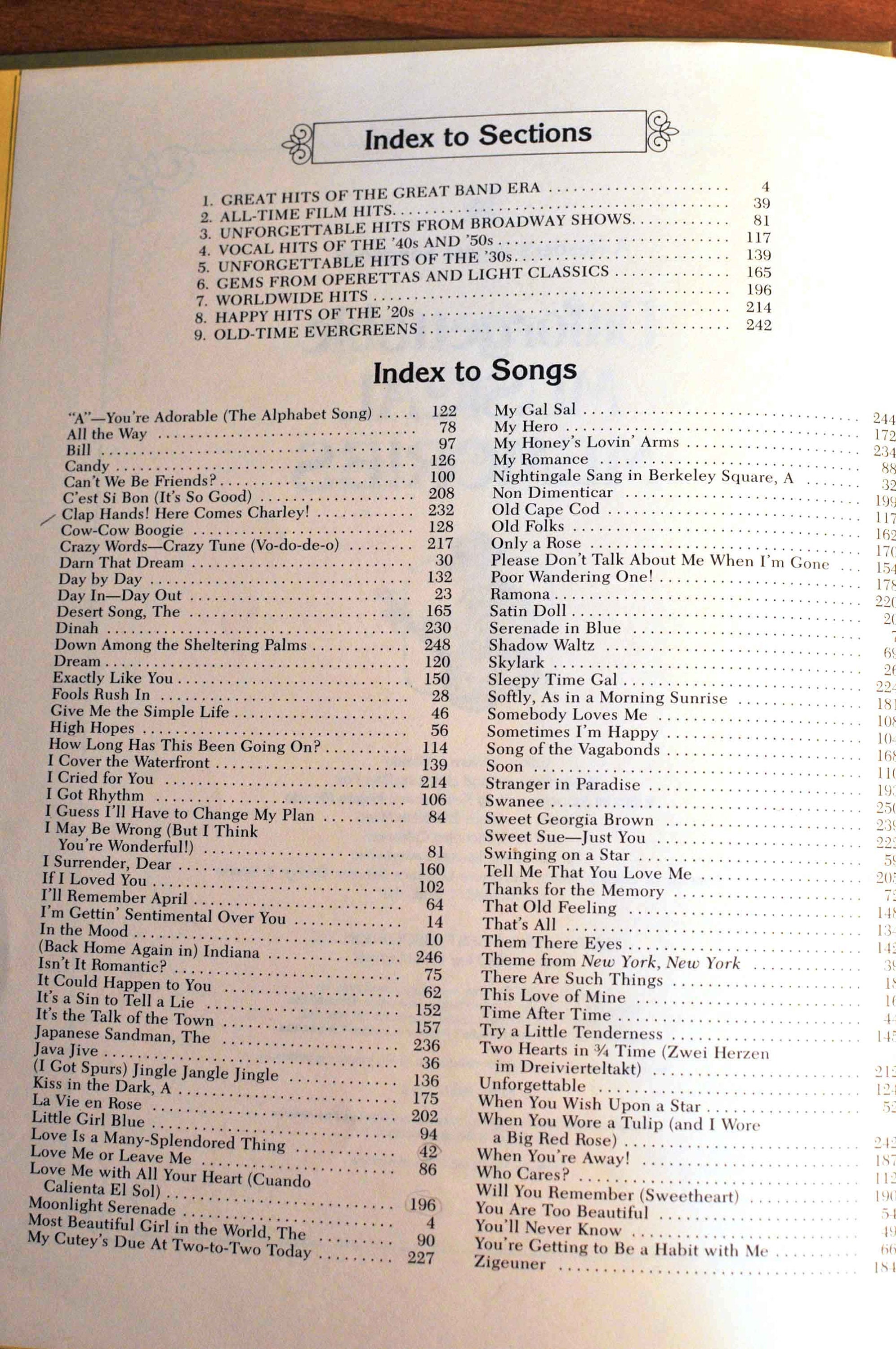 Vintage Unforgettable Musical Memories Songbook 1984 Readers - Etsy Canada