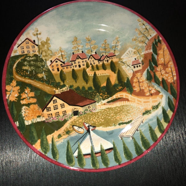 Outdoor Scene Plates - Etsy