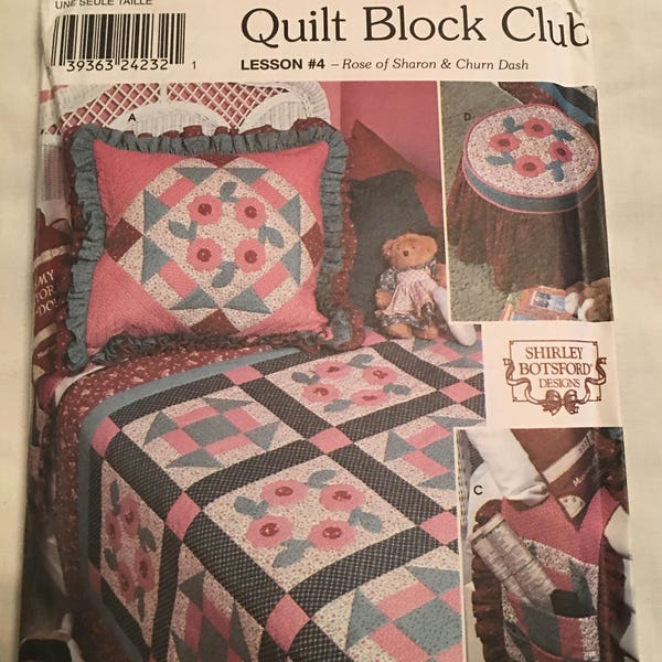 Rose of Sharon Quilt Pattern - Etsy