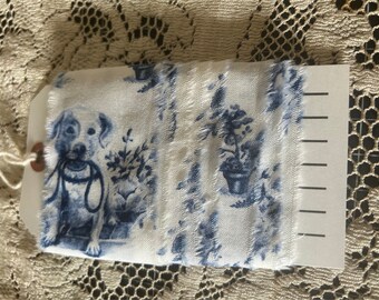 Dog Park Toile Fabric Barkitecture by 3rittanylane Dog - Etsy