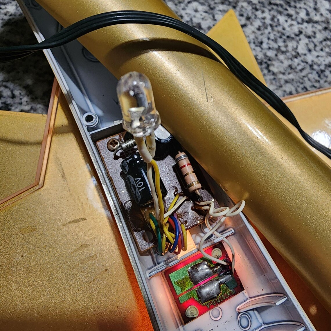 Vintage Hallmark Illuminations Starlight Tree Topper W Power Adapter ...