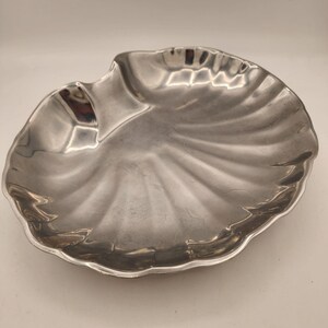 Vintage Wilton Armetale RWP Clam Shell Heat and Fire Resistant Serving ...