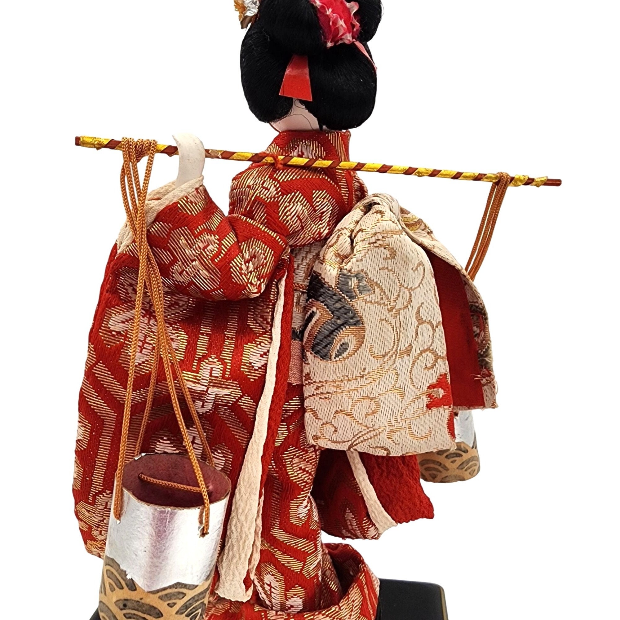 Vintage Japanese Geisha Doll With Working Music Trinket Box, Plays La ...