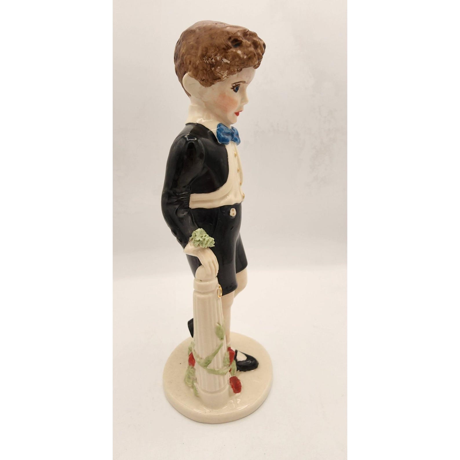 Vintage Little Lord Fontleroy Ceramic Boy Figurine Victorian Decor - Etsy
