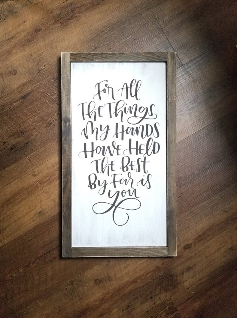 For All the Things My Hands Have Held | Etsy