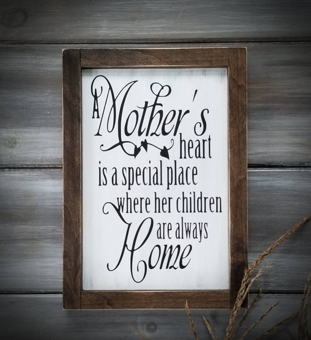 Mom Sign, Signs for Mom, Gift for Here, Mother's Day Gift, Mom Gift, A ...