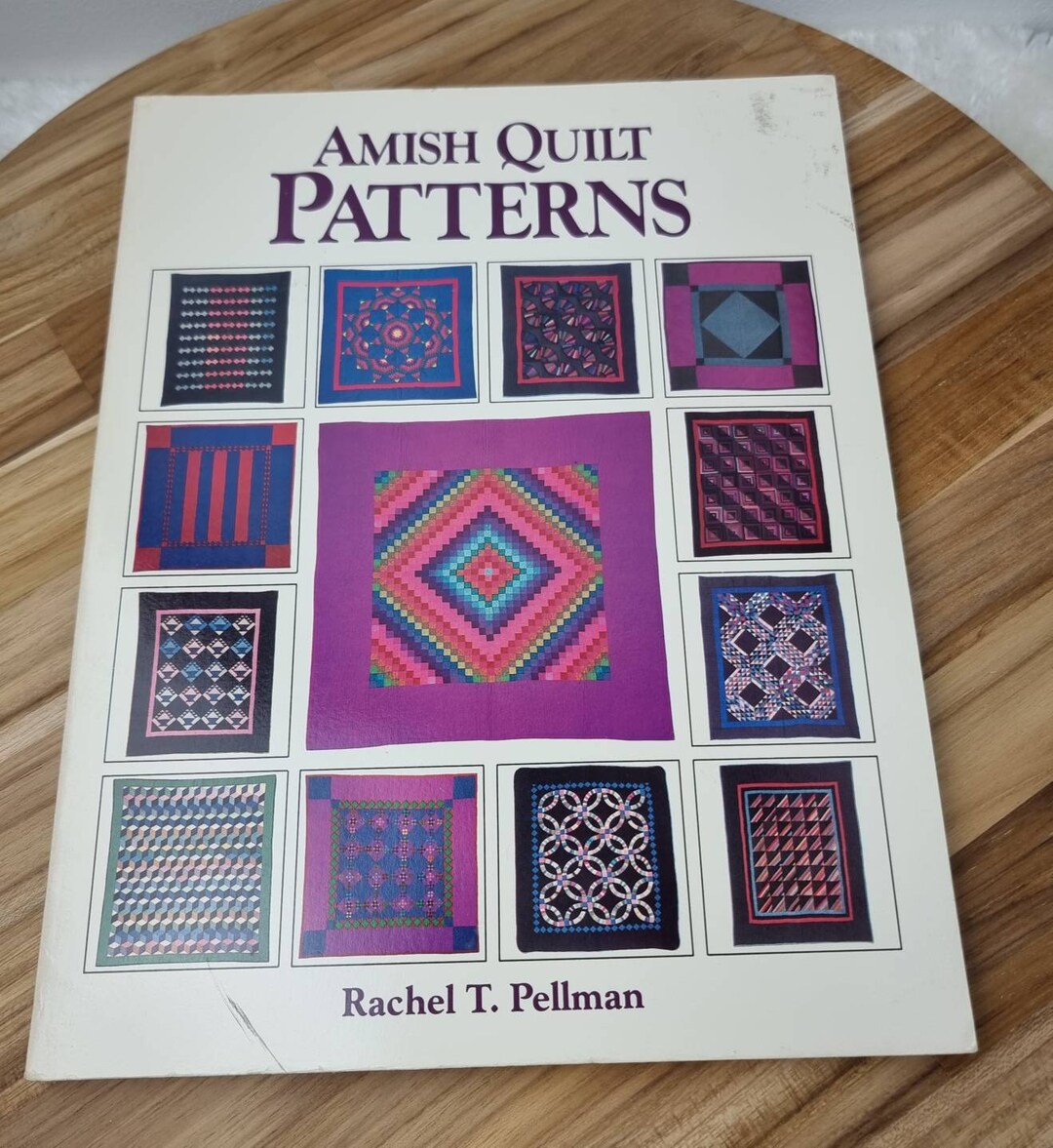 Vintage Amish Quilt Patterns Book 1984 Rachel T. Pellman Quilting ...