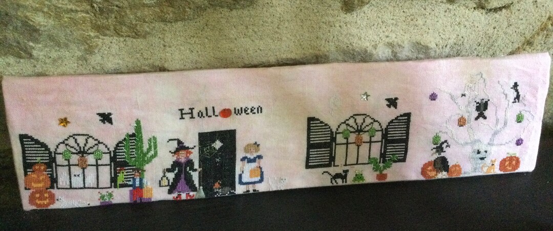 Chart Halloween Tea House - Etsy