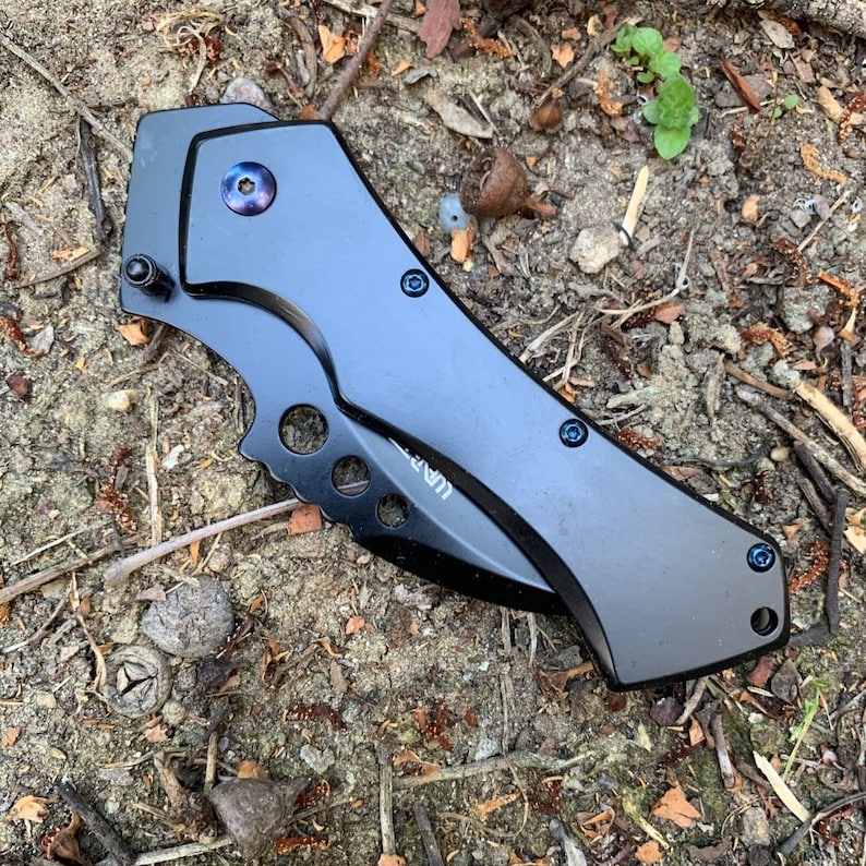 Monogram Knife Custom Knives Pocket Knife Personalized - Etsy