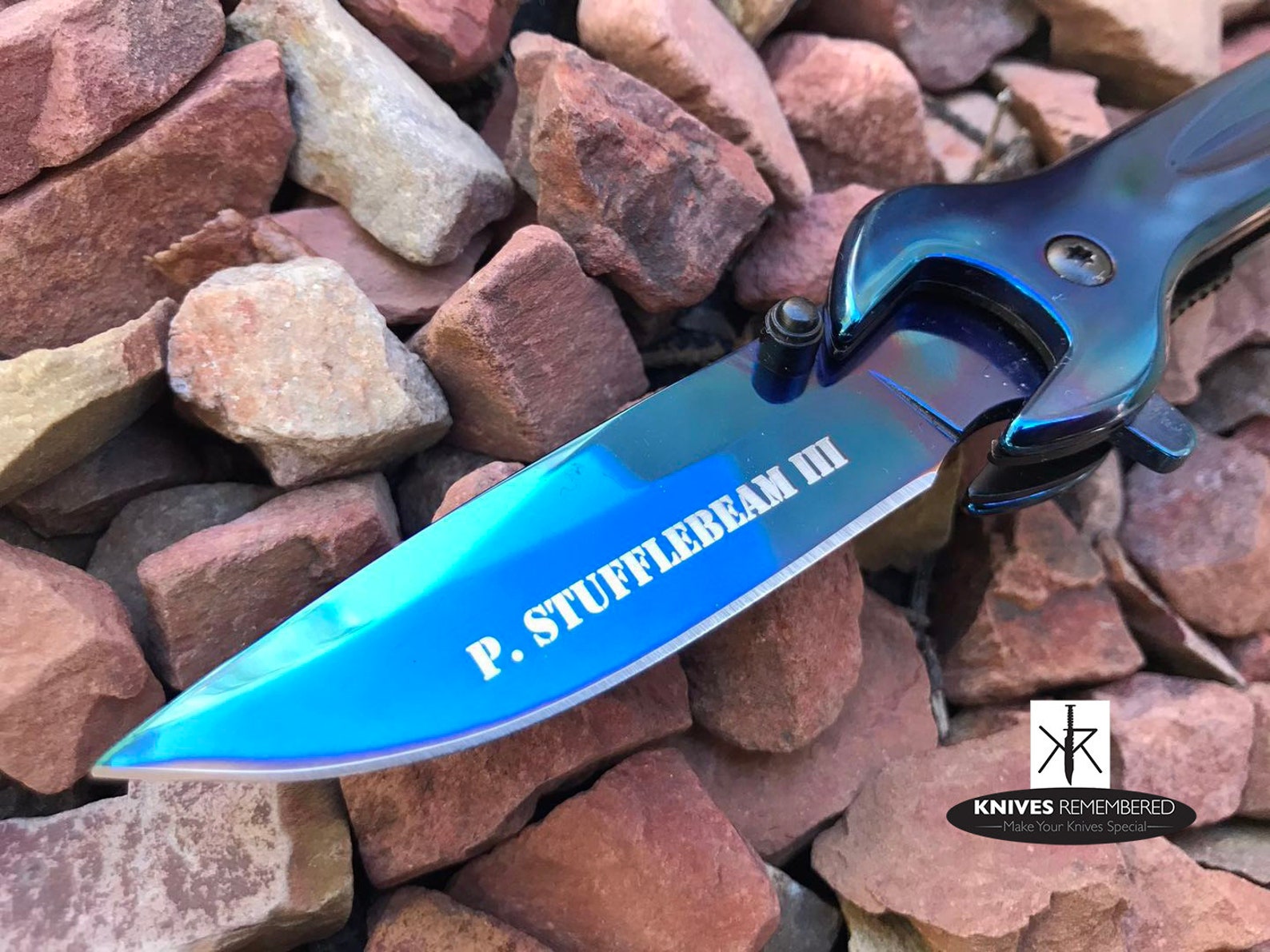 Monogram Knife Custom Knives Pocket Knife Hunting Knife - Etsy