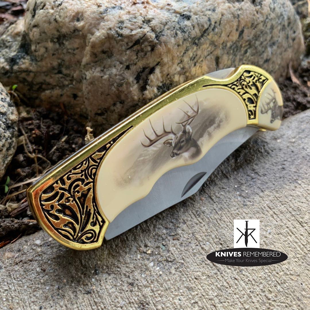 Monogram Knife Custom Knives Collector Knife Personalized - Etsy