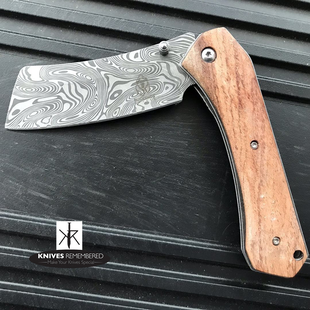 Monogram Knife Custom Knives Pocket Knife Hunting Knife | Etsy