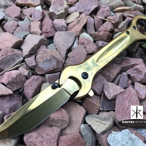 Monogram Knife Custom Knives Pocket Knife Hunting Knife - Etsy