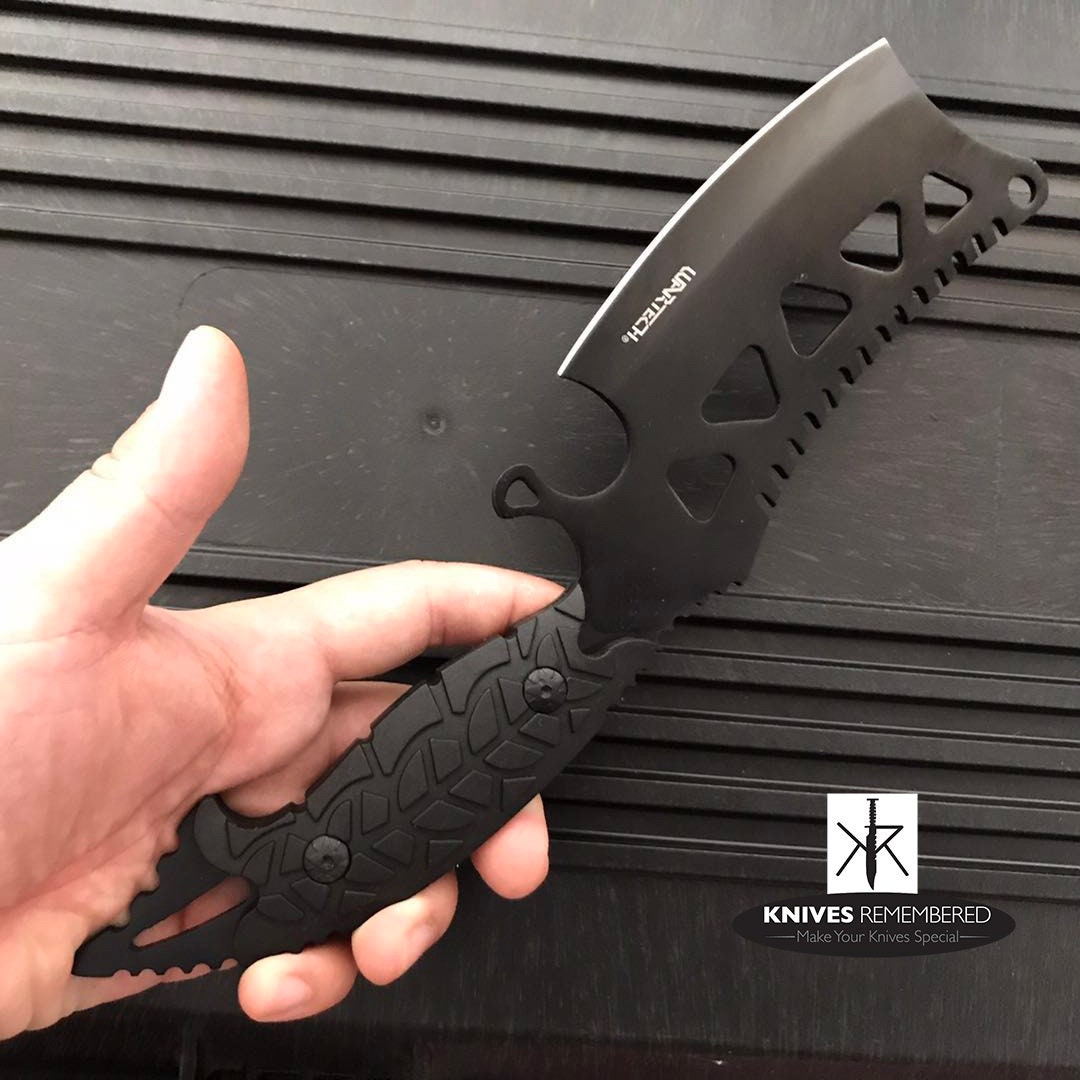 Monogram Knife Custom Knives Full Tang Camping Knife | Etsy