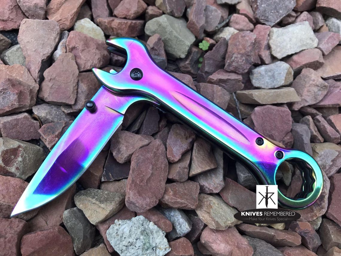 Monogram Knife Custom Knives Pocket Knife Hunting Knife | Etsy