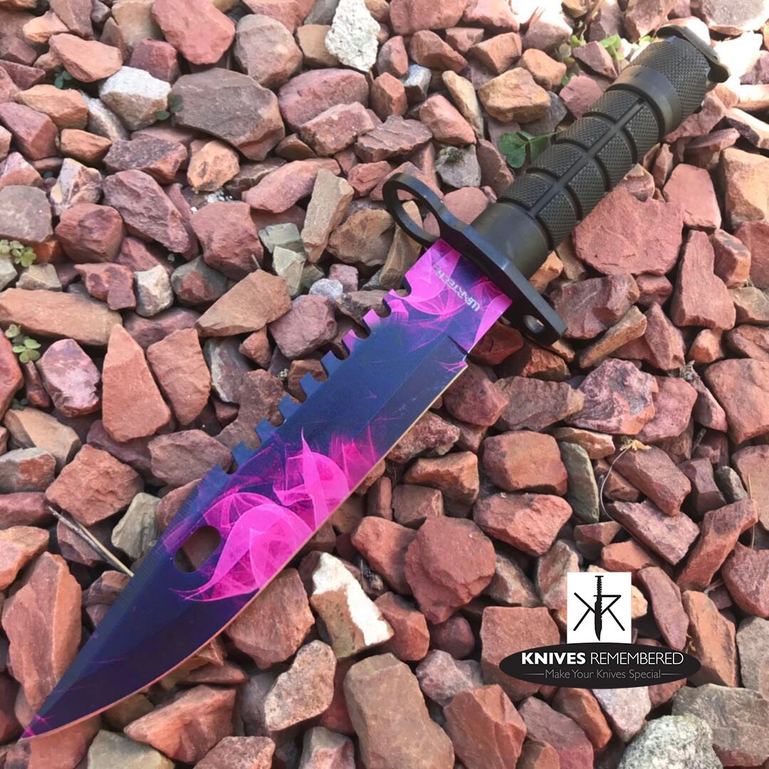 Monogram Knife, Custom Knife, Hunting Bowie, Military Tactical ...