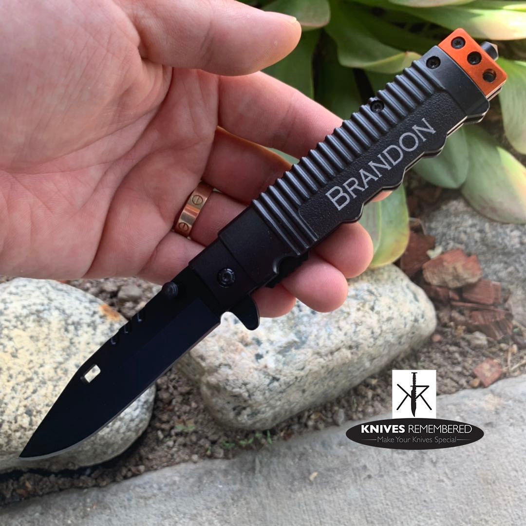 Monogram Knife, Custom Knives, Pocket Knife, Hunting Knife ...