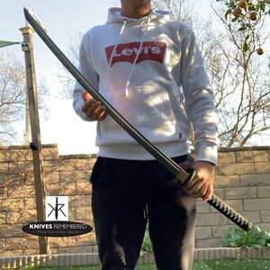 Monogram Custom Japanese Katana, Personalized Sword, Engraved Sword ...