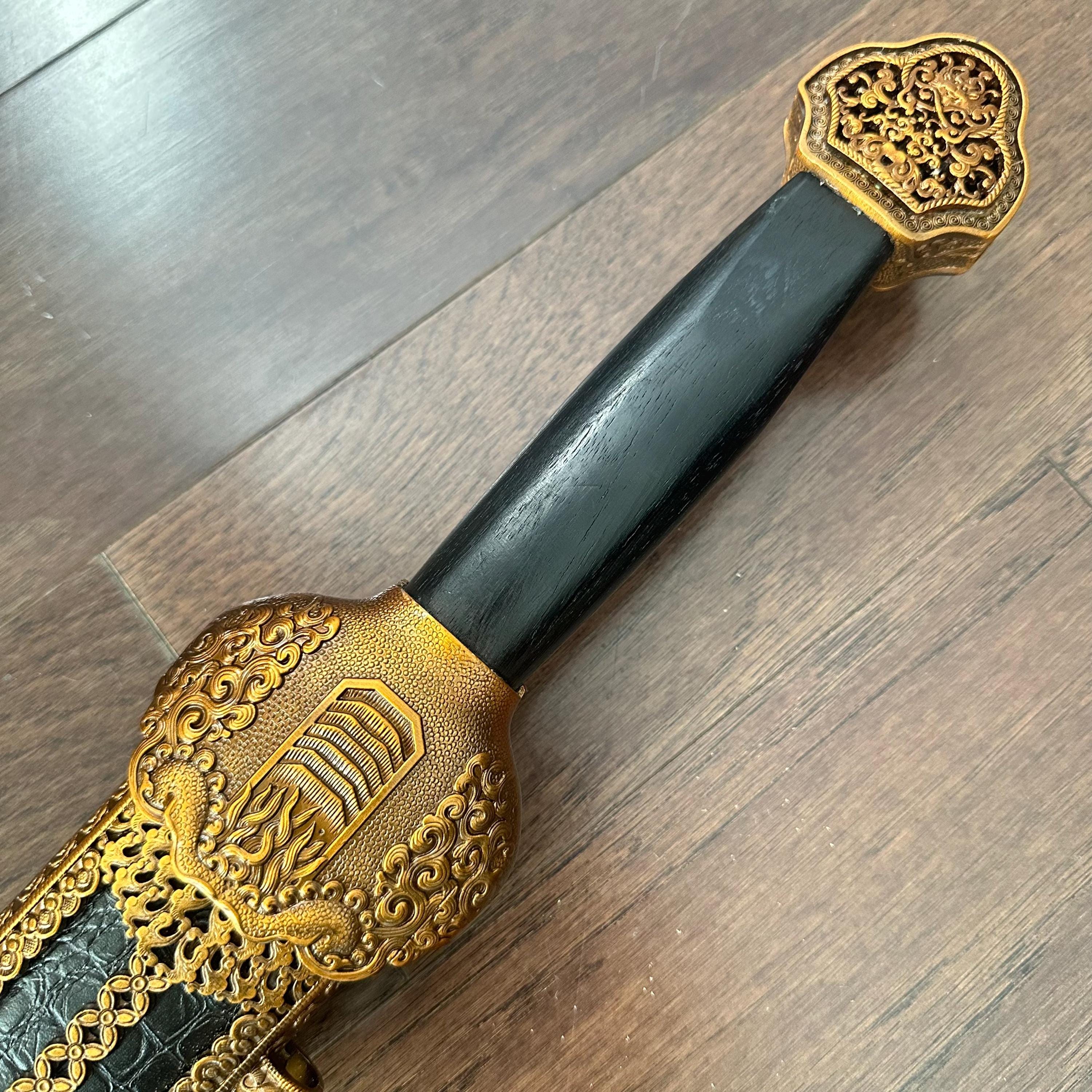 Monogram Custom Chinese Yong Lo Sword, Personalized Sword, Engraved ...